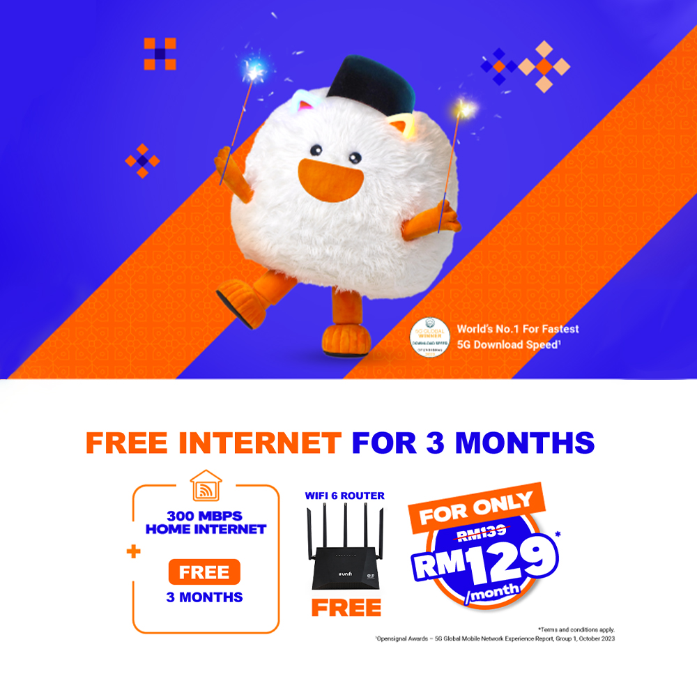 Switch Now Can Get Free TV Or Free 6 Months - Unifı Home Package